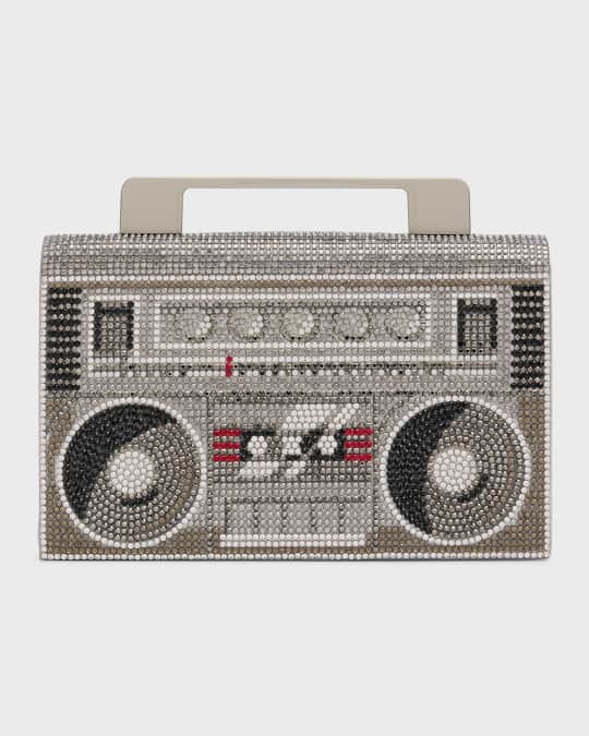 Judith Leiber Couture Boom Box Crystal Chain Crossbody Bag | Neiman Marcus