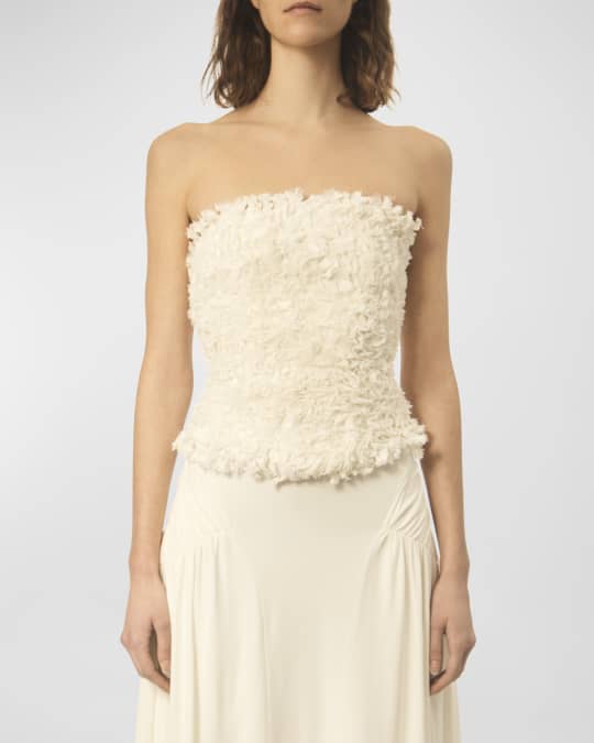 INTERIOR Sonja Ruffle Tube Top | Neiman Marcus