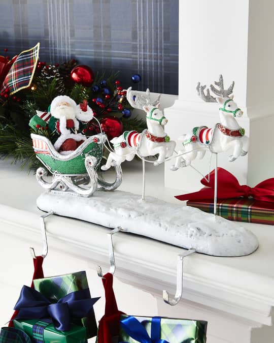 Katherine's Collection Peppermint Palace Stocking Holder | Neiman Marcus Katherine's Collection Peppermint Palace Stocking Holder | Neiman Marcus
