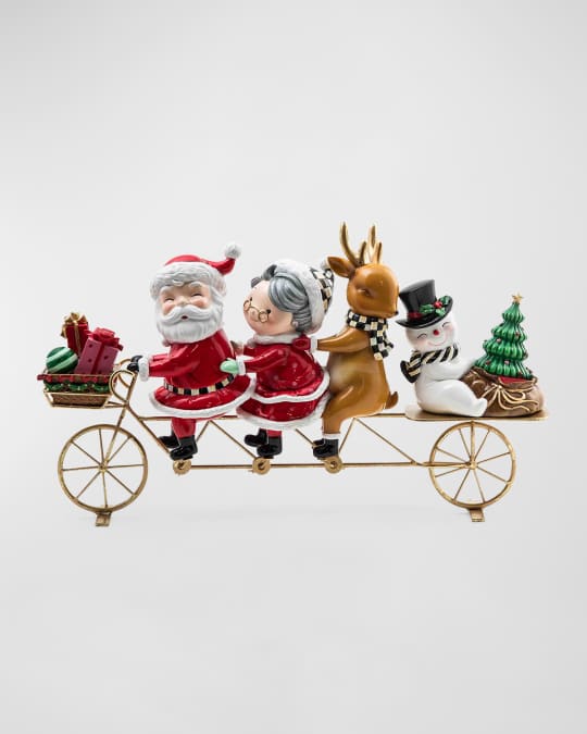 MacKenzie-Childs Granny Kitsch Santa and Company | Neiman Marcus