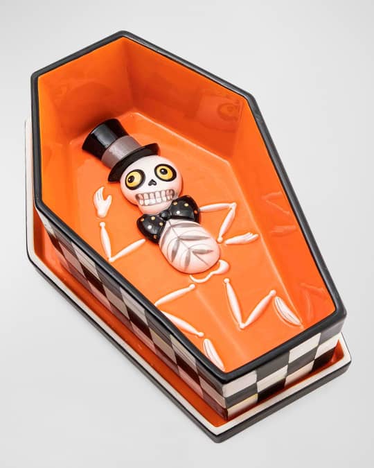 MacKenzie-Childs Rest in Sweet Halloween Candy Dish | Neiman Marcus