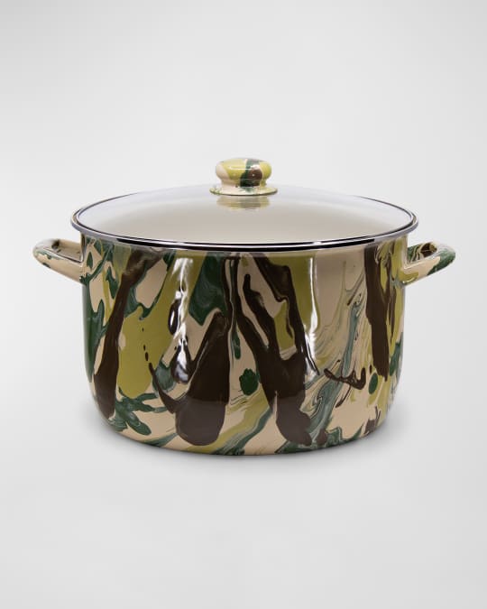 Golden Rabbit 18-Qt. Camouflage Marked Stock Pot | Neiman Marcus