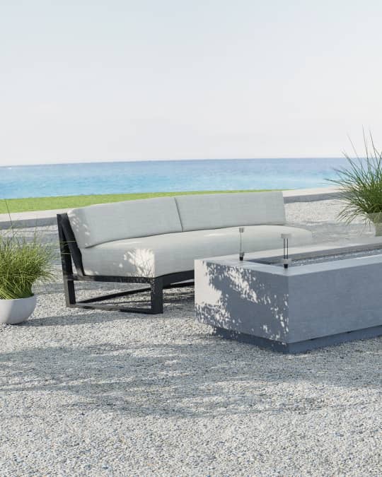 Sunset West Redondo Curved Sofa | Neiman Marcus