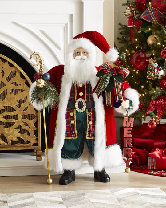 Neiman Marcus 36" Classic Holiday Santa | Neiman Marcus