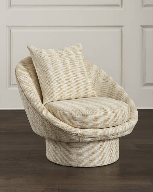 Bernhardt Interiors Lucia Swivel Chair | Neiman Marcus