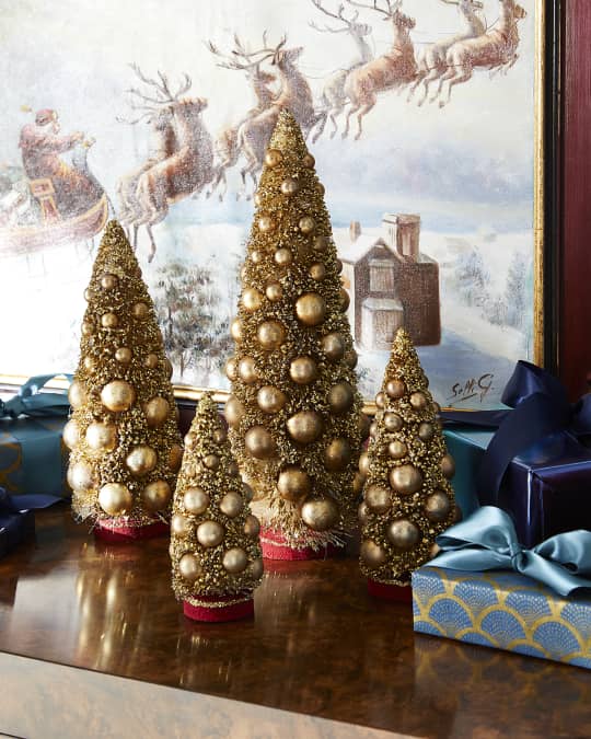 Cody Foster & Co Golden Heirloom Trees, Set of 4 | Neiman Marcus