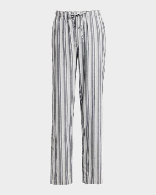 Hanro Men's Cozy Comfort Flannel Pajama Pants | Neiman Marcus