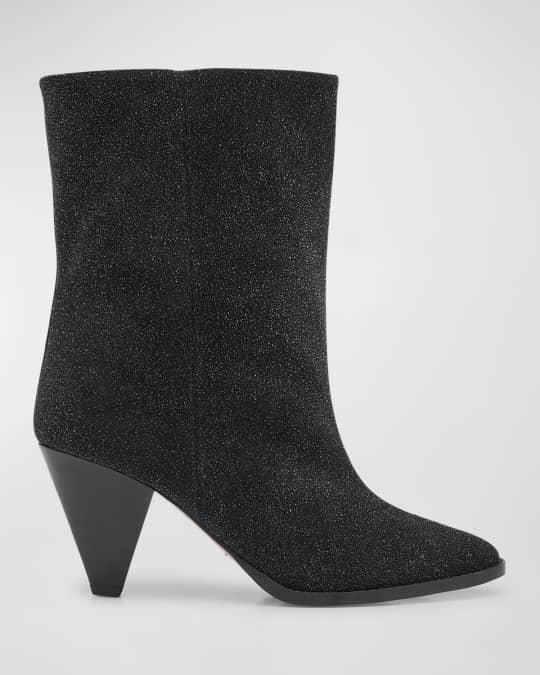 Isabel Marant Rouxa Suede Ankle Booties | Neiman Marcus