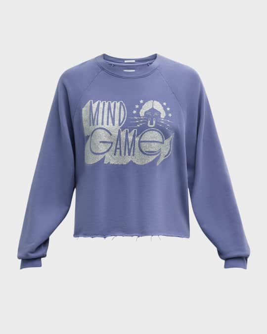 MOTHER The Boost Crop Cut-Off Tee | Neiman Marcus