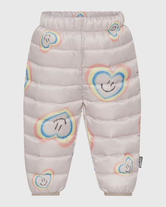 Molo Kid's Percy Puffer Pants, Size 6M-4 | Neiman Marcus