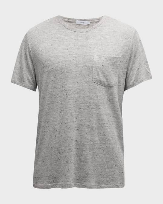 Onia Men's Linen Pocket T-Shirt | Neiman Marcus