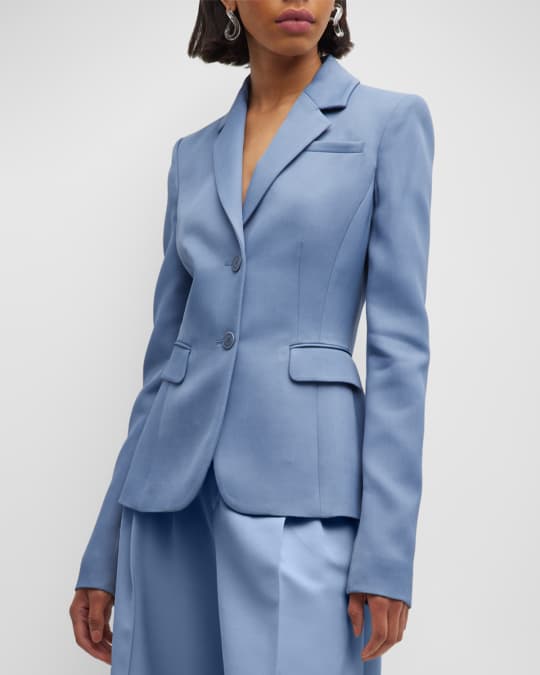 Altuzarra Fenice Tailored Wool Blazer Jacket | Neiman Marcus