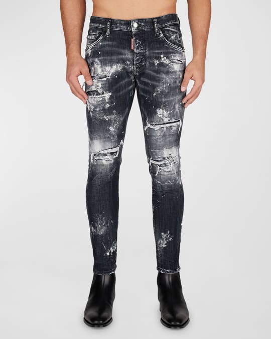 Dsquared2 Men's Destroyed Skater Jeans | Neiman Marcus
