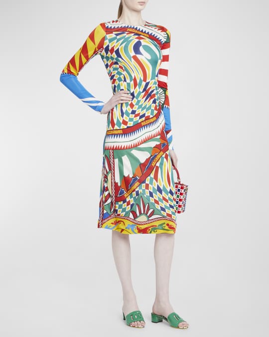 circus pattern dress
