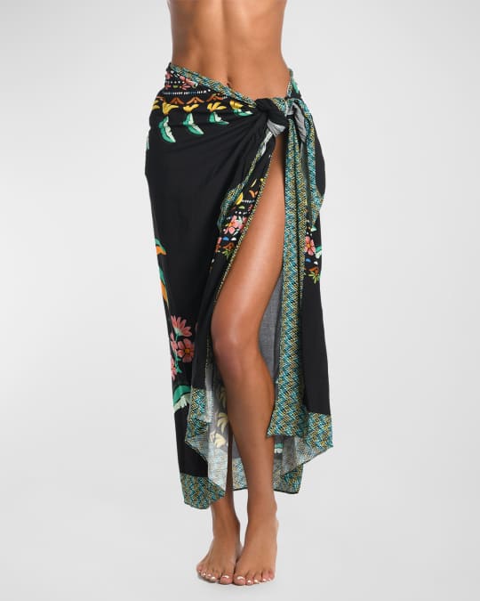 Sunshine 79 Palm Tree Pareo Coverup Neiman Marcus