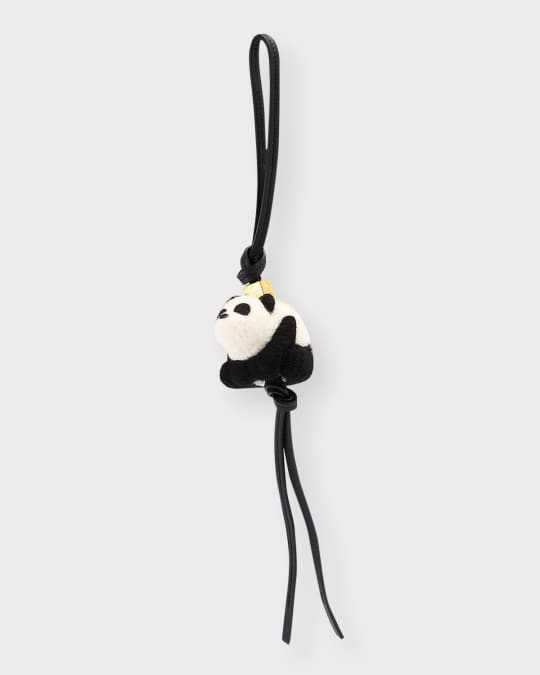 Loewe Panda Charm in Felt | Neiman Marcus