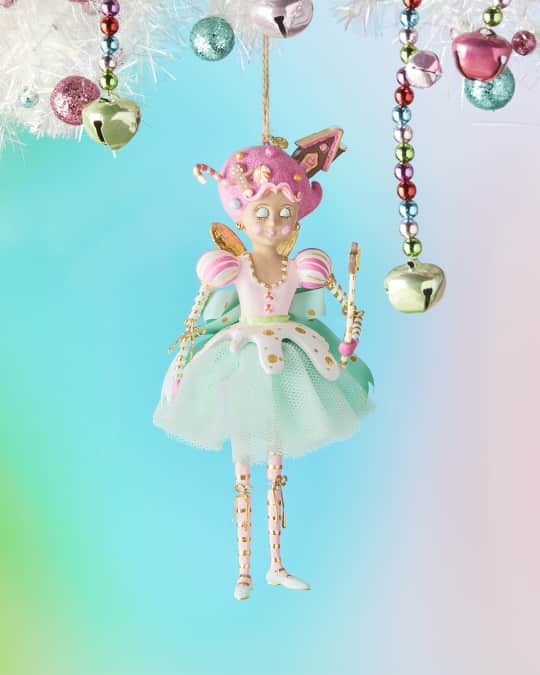 Glitterville Brown Sugar Plum Fairy Christmas Ornament | Neiman Marcus
