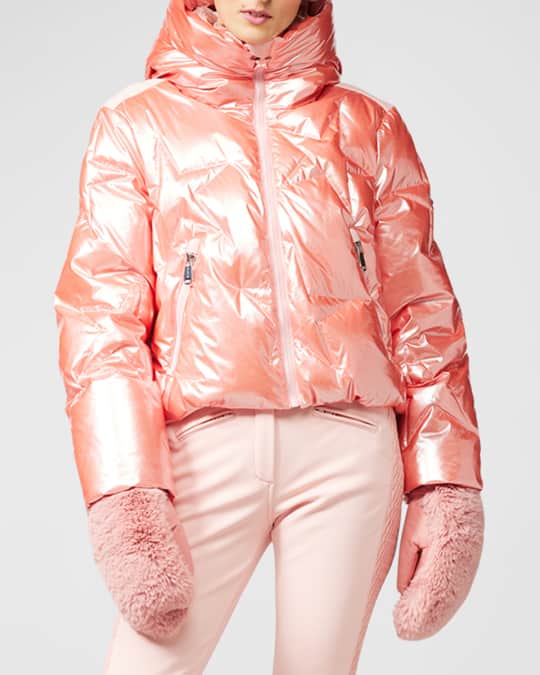Goldbergh Glamstar Shiny Quilted Ski Jacket | Neiman Marcus