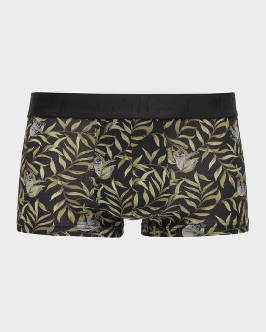 HOM Men's Ted Printed Trunks | Neiman Marcus