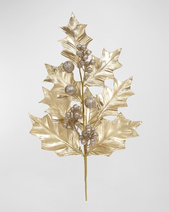 Mark Roberts 28" Grand Holly Spray, Box of 6 | Neiman Marcus