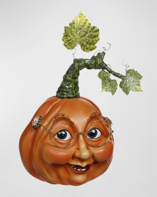 Mark Roberts Pumpkin Head Decor, 6.5" | Neiman Marcus