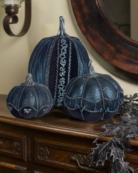 Katherine's Collection Seers & Takers Halloween Pumpkins, Set of 3 ...