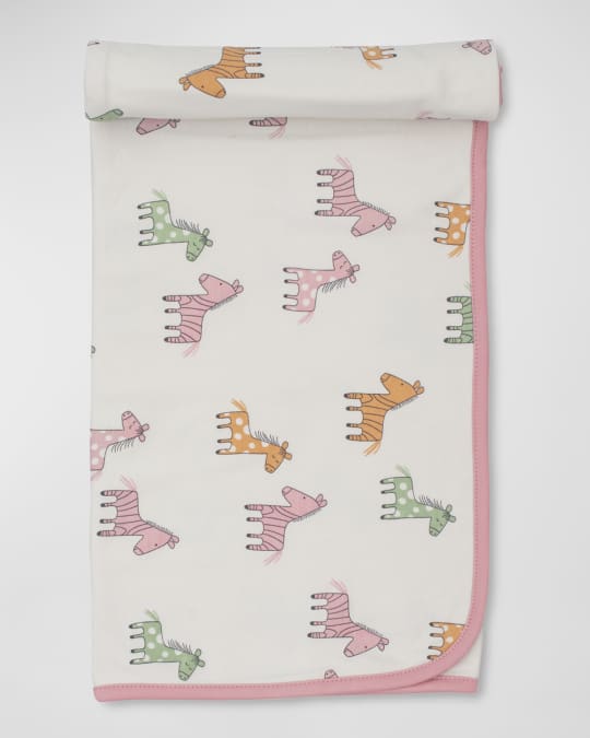 Kissy Love by Kissy Kissy Girl's Zebra and Friends Print Pima Cotton ...