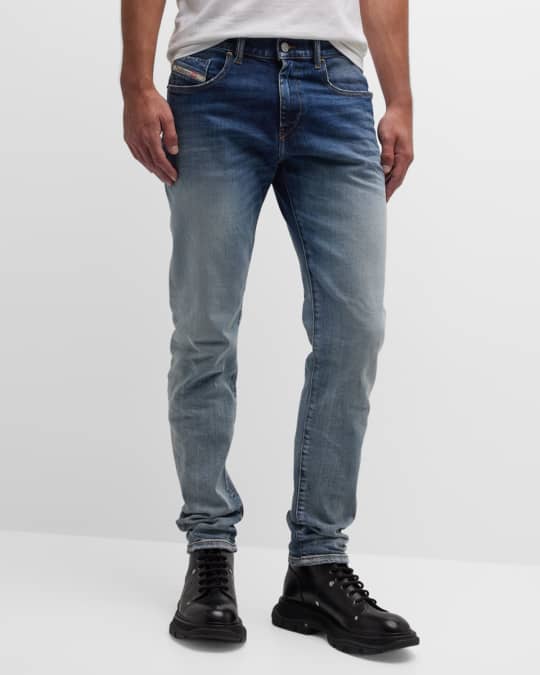 Diesel Men's 2019 D Strukt Two-Tone Denim Jeans | Neiman Marcus