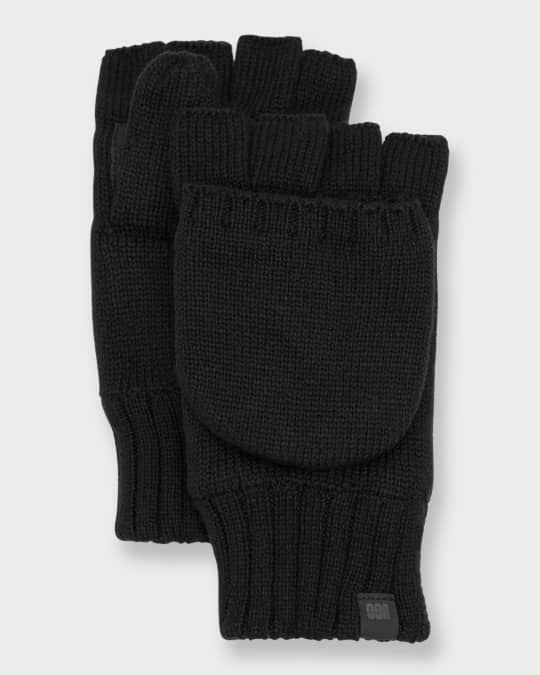 UGG Men's Knit Flip Mittens | Neiman Marcus