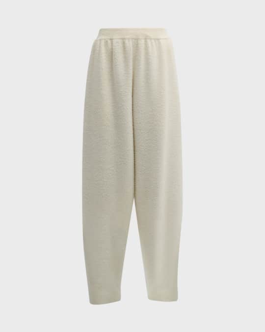 THE ROW Ednah Wool Drop-Crotch Pants | Neiman Marcus