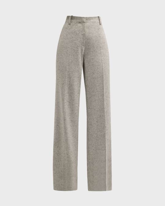 Lafayette 148 New York Sullivan High-Rise Straight-Leg Pants | Neiman ...