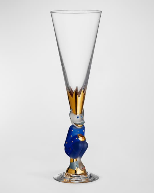 Orrefors Sparkling Devil Champagne Glass | Neiman Marcus