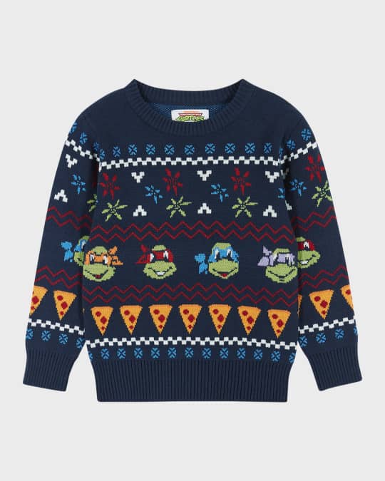 Andy & Evan x Teenage Mutant Ninja Turtles Jacquard Holiday Sweater ...