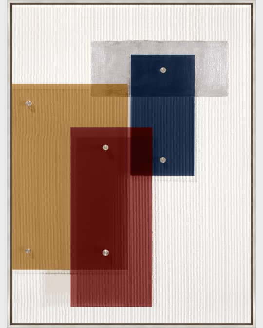 "Parts Overlay IV" Framed Giclee by Jean Kenna | Neiman Marcus