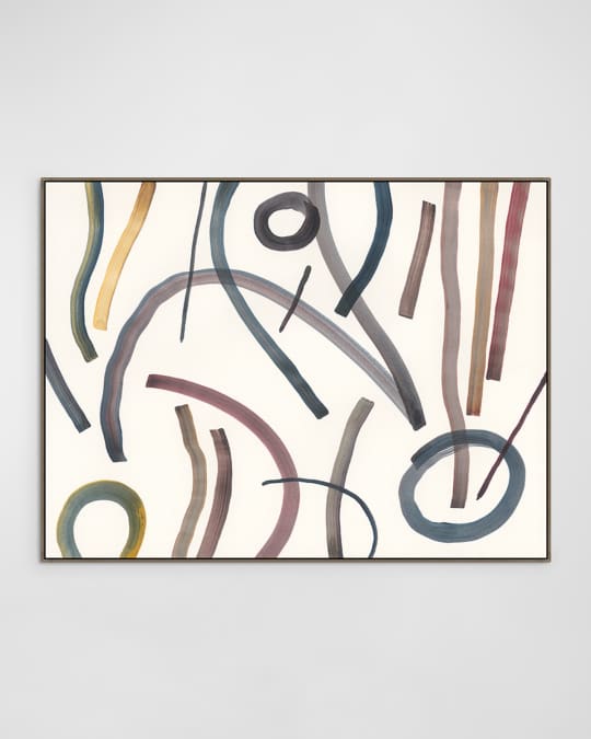 "Playful Writing" Framed Giclee by David Erickson | Neiman Marcus
