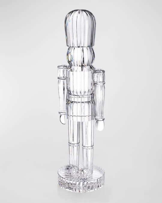 Waterford Crystal Mastercraft Nutcracker 26" Crystal Decorative Accent | Neiman Marcus