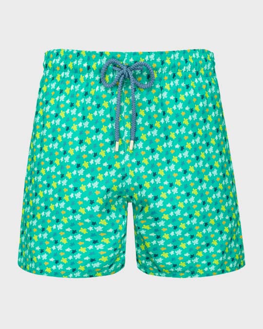 Vilebrequin Men's Micro Ronde Des Tortues Swim Trunks | Neiman Marcus