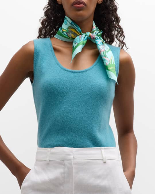 kate spade new york under the sea silk bandana | Neiman Marcus