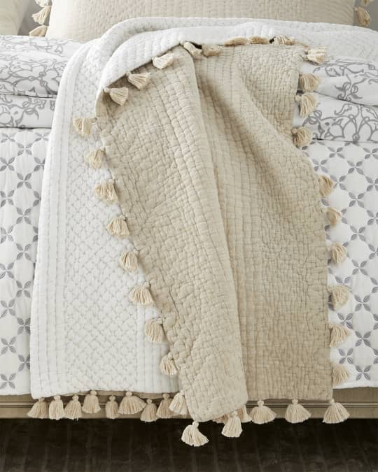 John Robshaw Sahati Sand Throw, 50" x 70" | Neiman Marcus