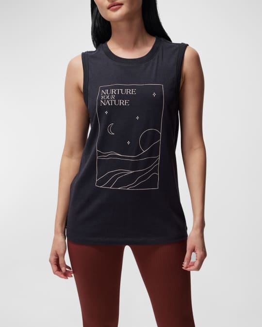 Spiritual Gangster Nurture Your Nature Irina Muscle Tank | Neiman Marcus