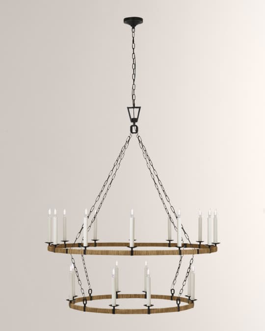 Visual Comfort Signature Darlana Two-Tier Chandelier by Chapman & Myers ...