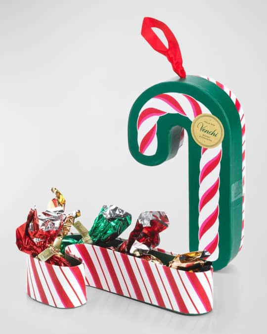 Venchi x Bannecker Assorted Chocolates in Candy Cane Ornament, 2 oz ...