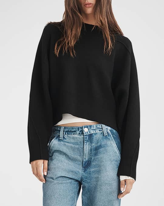 Rag & Bone Bridget Crewneck Sweater | Neiman Marcus