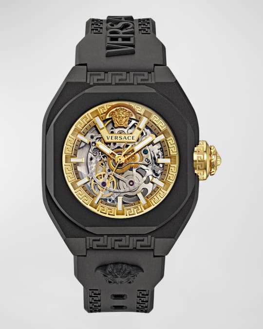 Versace Men's V-Legend Skeleton Watch, 42mm | Neiman Marcus