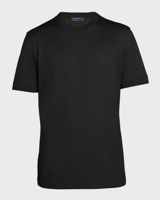 KNT Men's Outline Logo Crewneck T-Shirt | Neiman Marcus