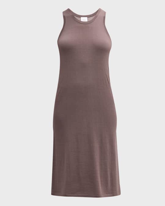 TSE Cashmere Superfine Cashmere Midi Tank Dress | Neiman Marcus