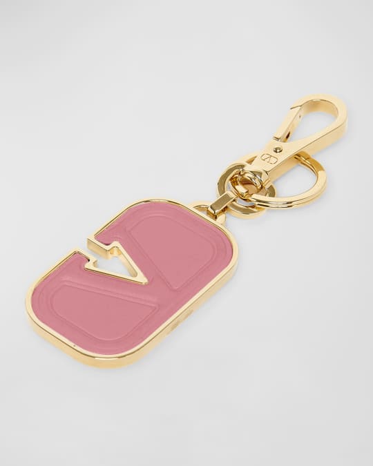 Valentino Garavani VLOGO Metal Keychain | Neiman Marcus