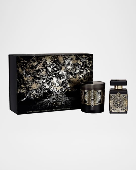 Initio Parfums Prives Oud For Greatness Eau de Parfum + Candle Coffret ...