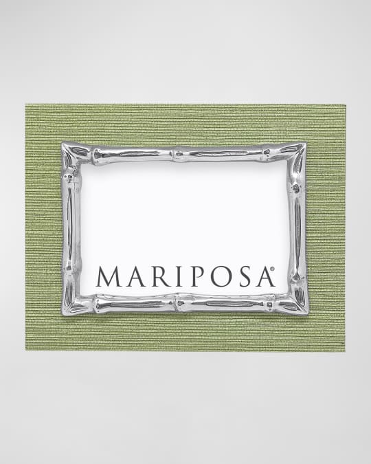 Mariposa Palma Bamboo Frame, 4" x 6" | Neiman Marcus