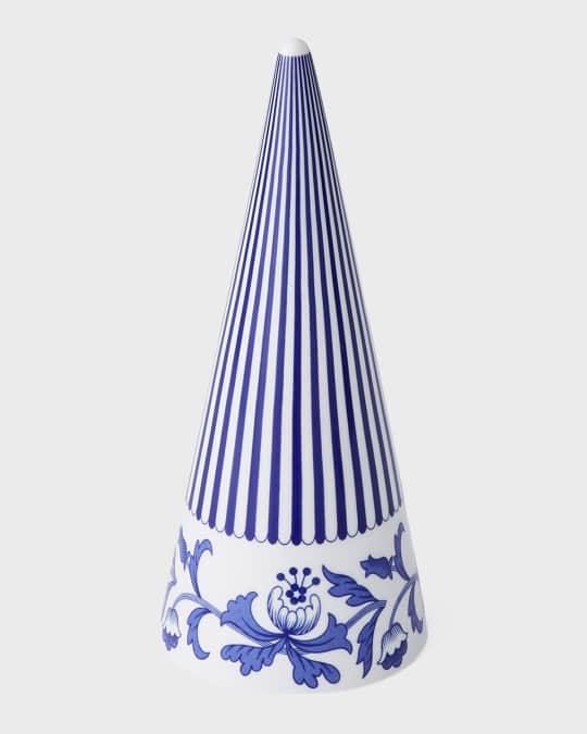 Spode Blue Italian Floral Topiary, 9" | Neiman Marcus